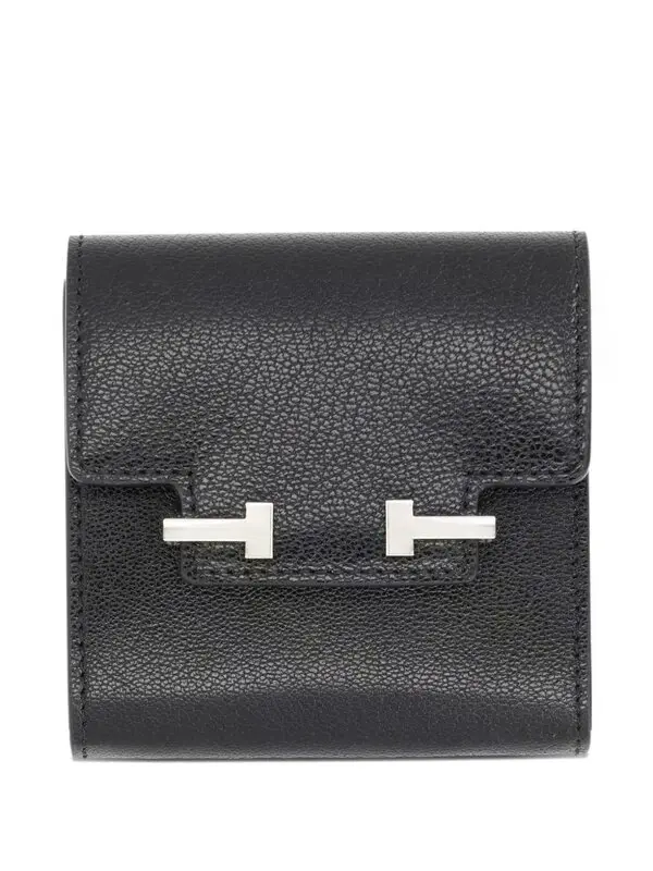 TOM FORD Aube E/w T-bar Flap Wallet - Black