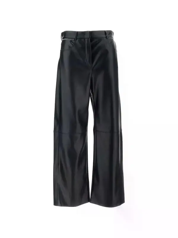 Max Mara Faux-leather Trousers
