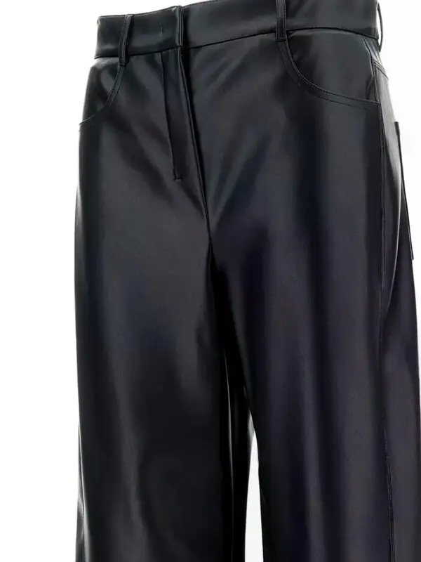 Max Mara Faux-leather Trousers