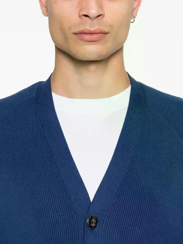 Brunello Cucinelli Buttoned V-neck Sweater