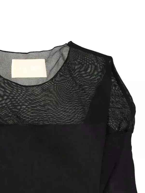 CIRCUS HOTEL Long-sleeve Round-neck Top