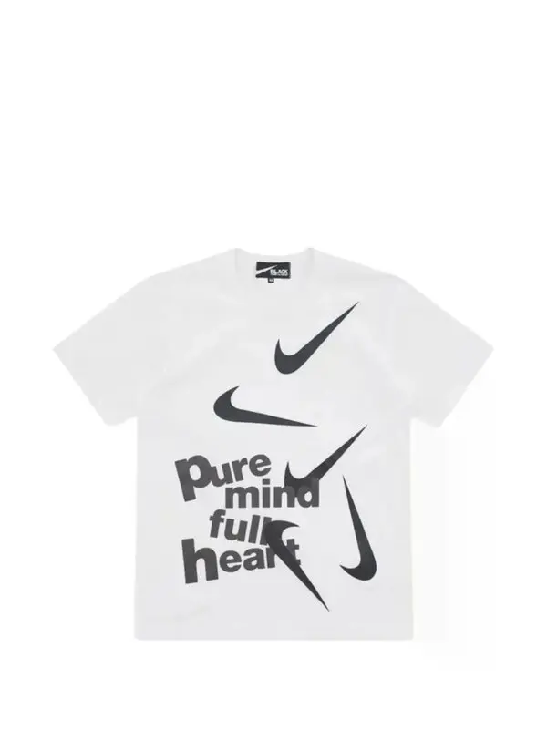 NIKE X COMME DES GARÇONS Graphic-print T-shirt - White