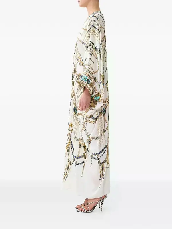 Camilla Chain-print Maxi Dress