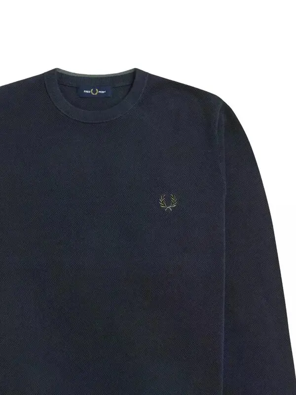 Fred Perry Logo-embroidered Sweater