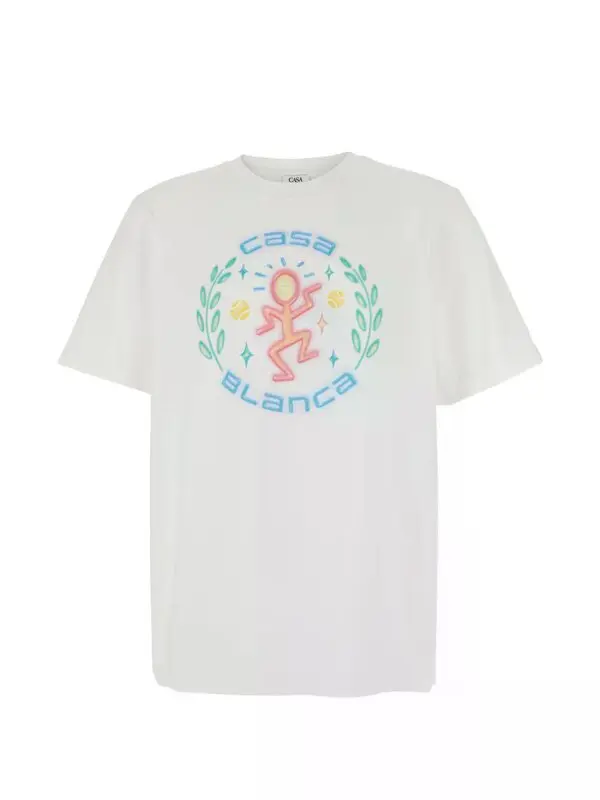 Casablanca Printed T-shirt - White