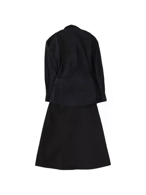 Alexander Wang Collared Organic Cotton Midi Dress