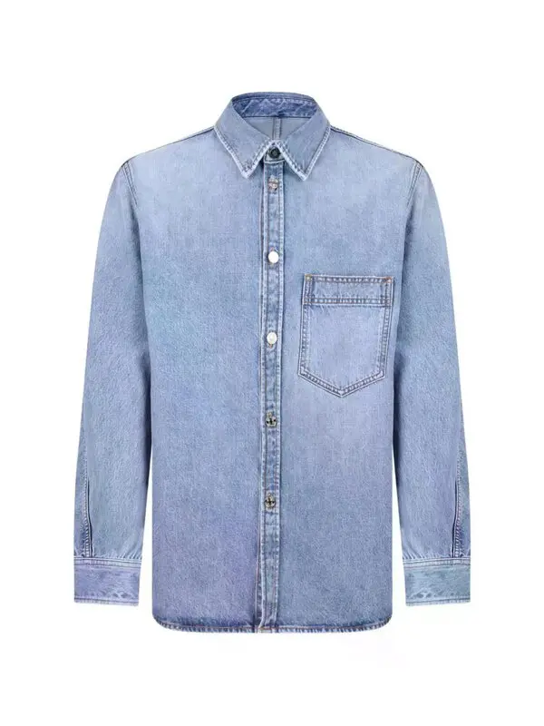 Givenchy Patch-pocket Buttoned Shirt