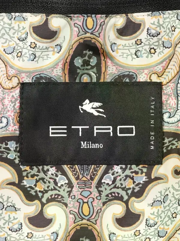 Etro Quilted Hooded Coat