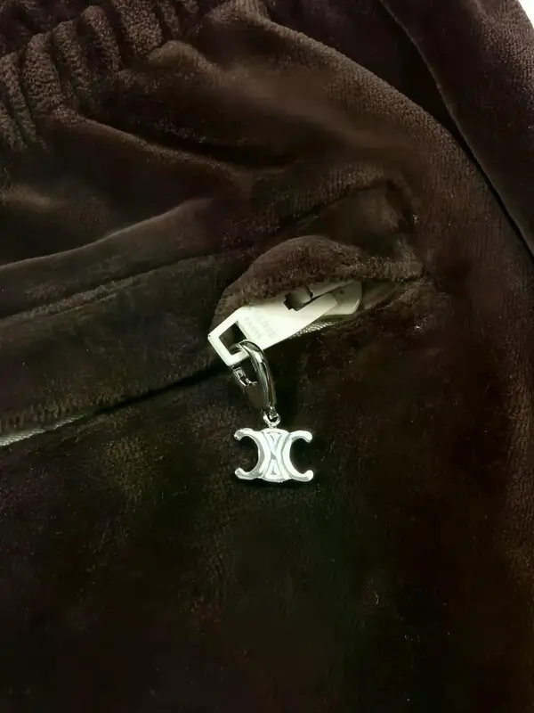 Celine 2010s Triomphe Track Pants