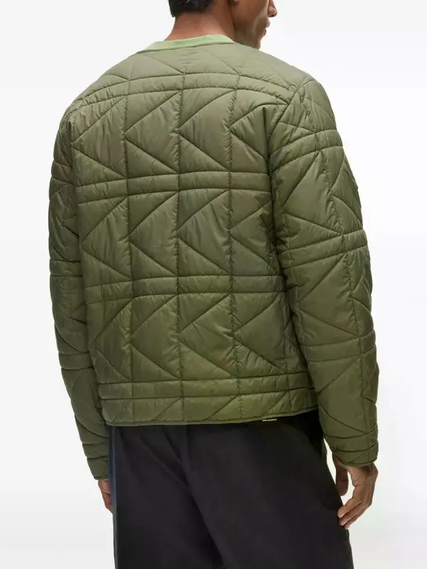 Karl Lagerfeld Lightweight Quilted Jacket - Green