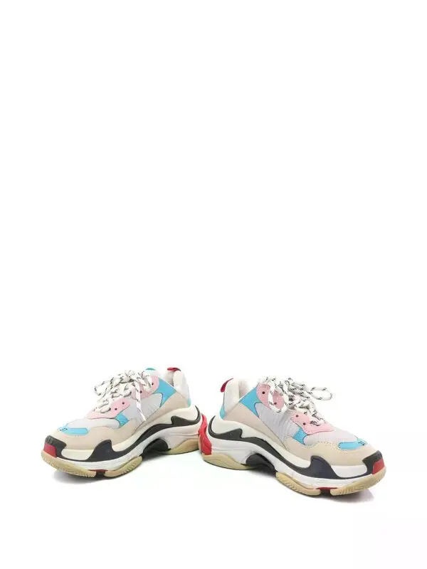 Balenciaga Triple S Leather Sneakers