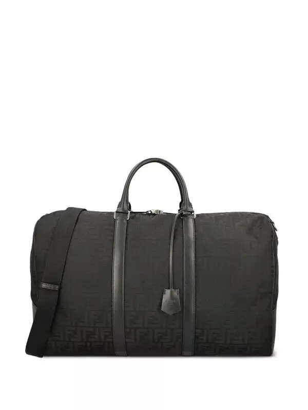 Fendi Large Ff-motif Holdall - Black