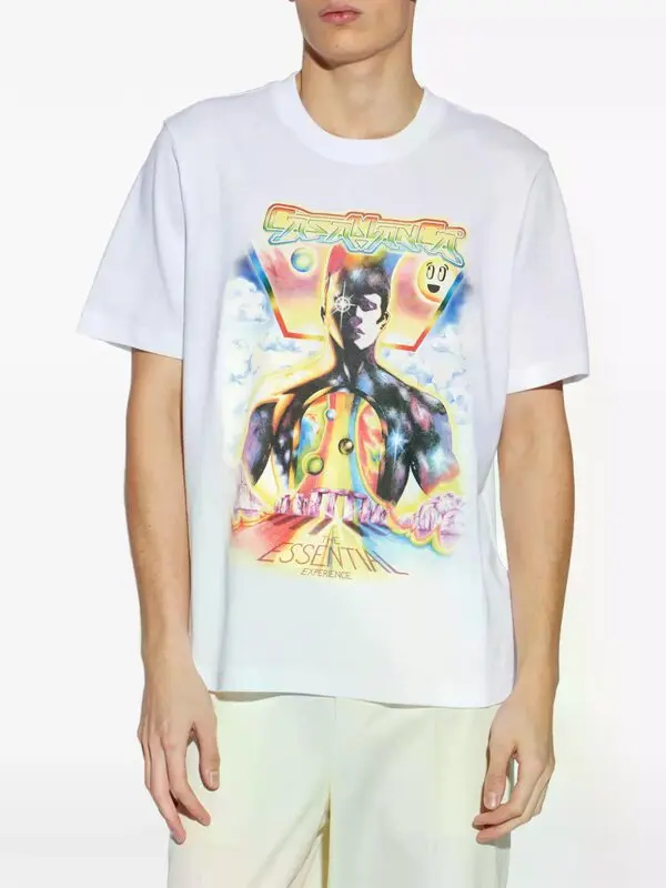 Casablanca Graphic T-shirt - White
