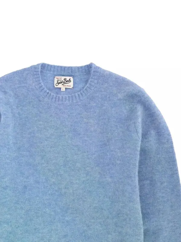 MC2 SAINT BARTH Crew-neck Long Sleeve Sweater - Blue