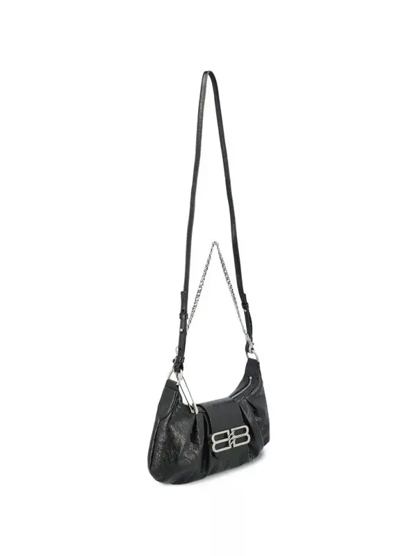 Balenciaga Small Pamela Shoulder Bag - Black