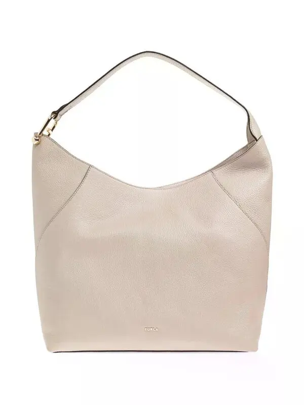 Furla Lara Grained-leather Shoulder Bag