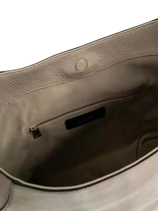 Furla Lara Grained-leather Shoulder Bag