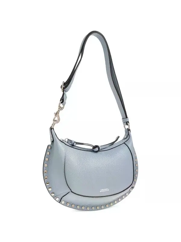 Isabel Marant Oskan Moon Studded Shoulder Bag