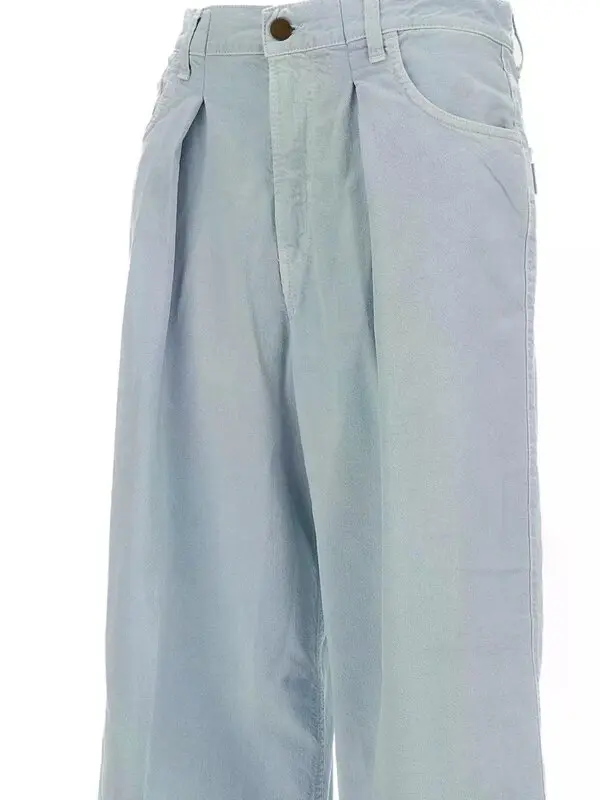 HAIKURE Candy Pleated Wide-leg Jeans