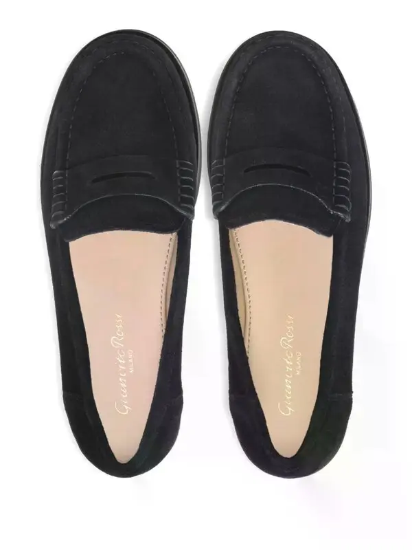 GIANVITO ROSSI Vernon Loafers - Blue