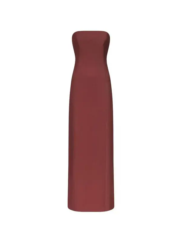 Loulou De Saison Shilo Strapless Maxi Dress - Red