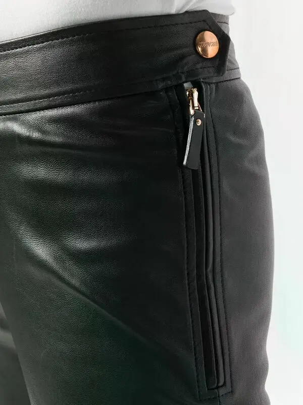 Roberto Cavalli Leather Leggings