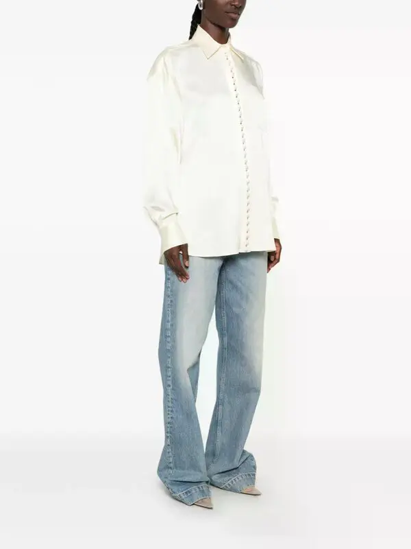 Stella McCartney Embellished Shirt - Yellow