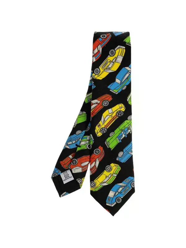 Moschino Printed Neck Tie