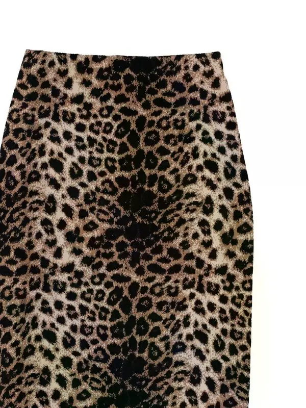 CIRCUS HOTEL Animal-print Skirt
