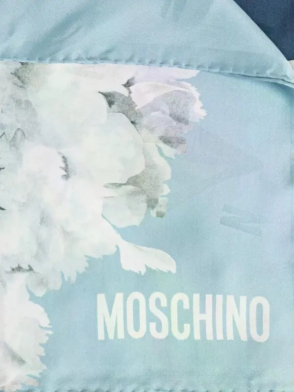 Moschino Goose Silk Scarf