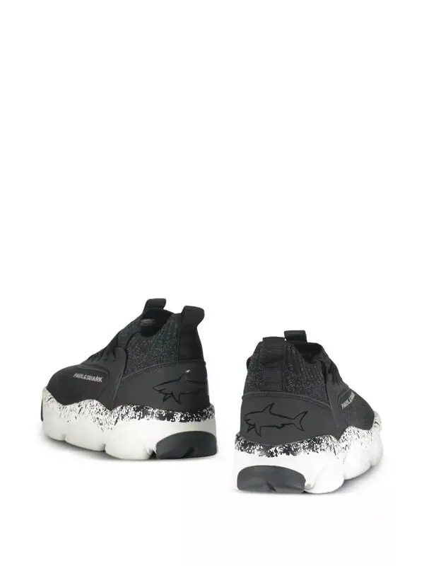Paul & Shark Shark-print Sneakers