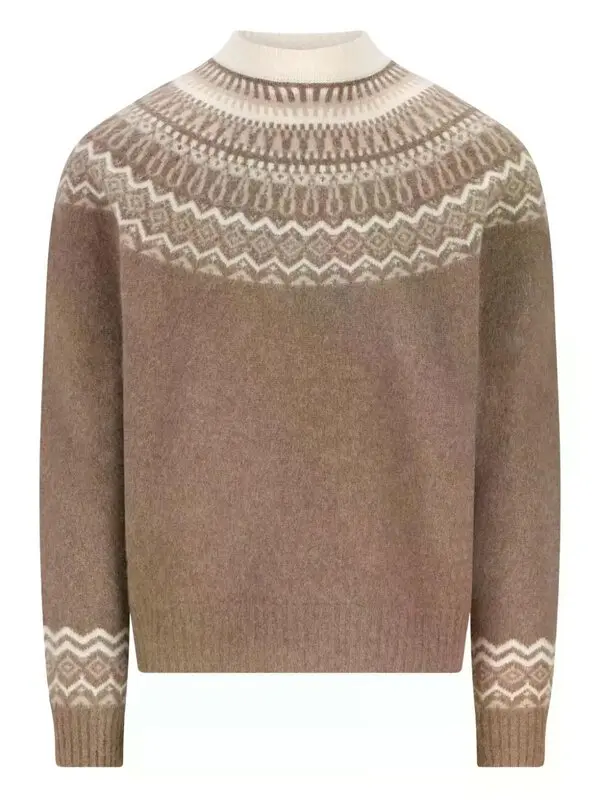 TOD'S Geometric Pattern Sweater