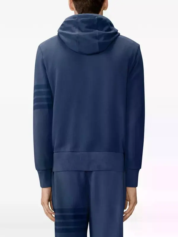 Thom Browne Loopback 4-bar Hoodie