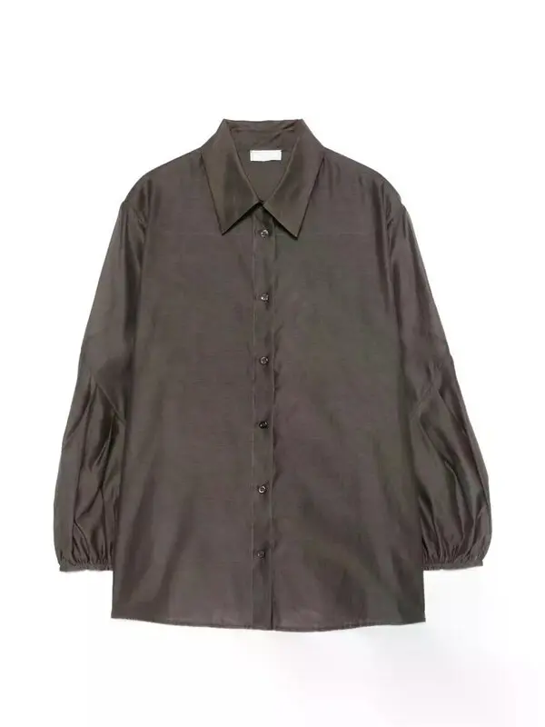 Peserico Gathered-sleeve Shirt