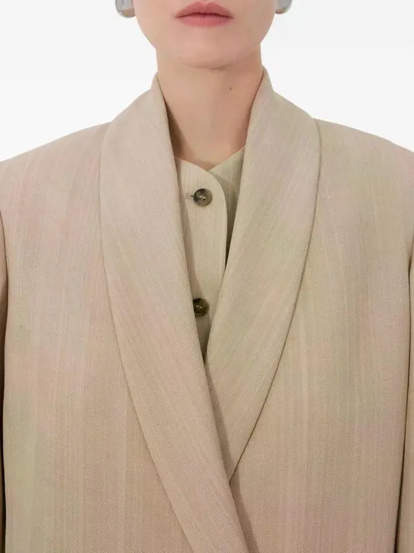 Loulou De Saison Minka Double-breasted Blazer - Neutrals