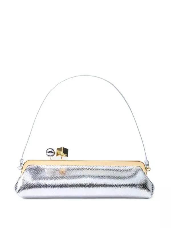 Jacquemus Salon Clutch - Silver