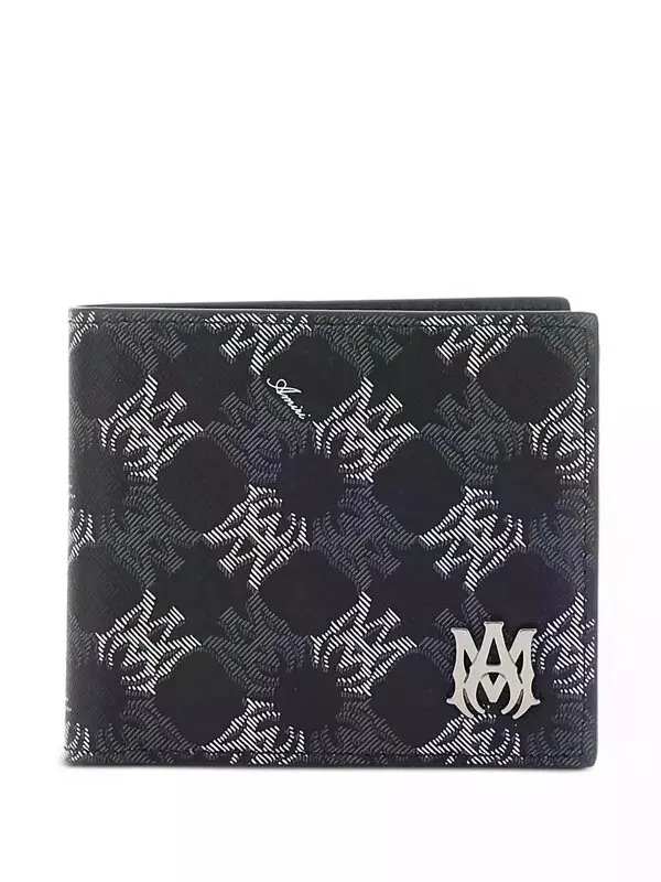 Amiri Logo-plaque Wallet - Black