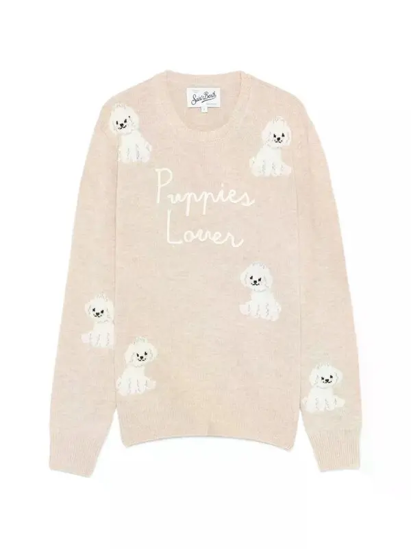 MC2 SAINT BARTH Puppy-motif Sweater