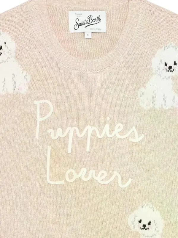 MC2 SAINT BARTH Puppy-motif Sweater