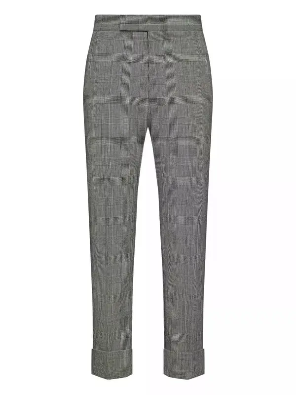 Thom Browne Prince Of Wales-patterned Trousers