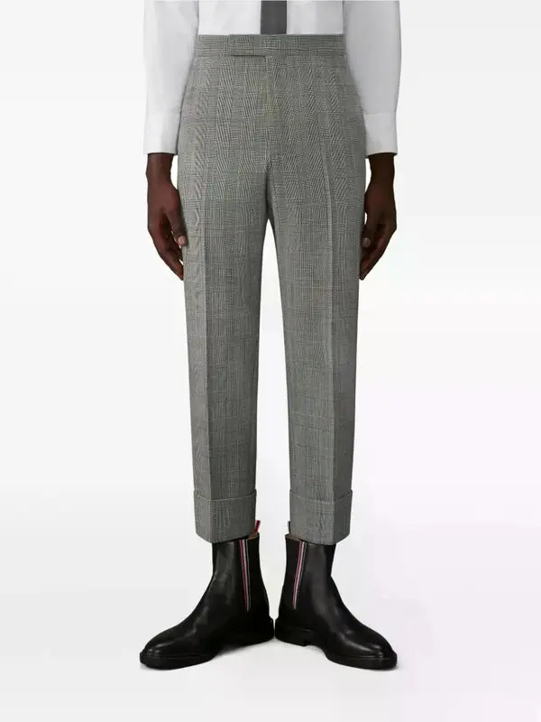 Thom Browne Prince Of Wales-patterned Trousers