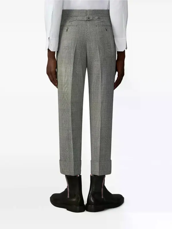 Thom Browne Prince Of Wales-patterned Trousers