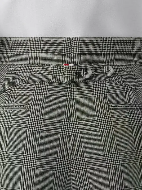 Thom Browne Prince Of Wales-patterned Trousers