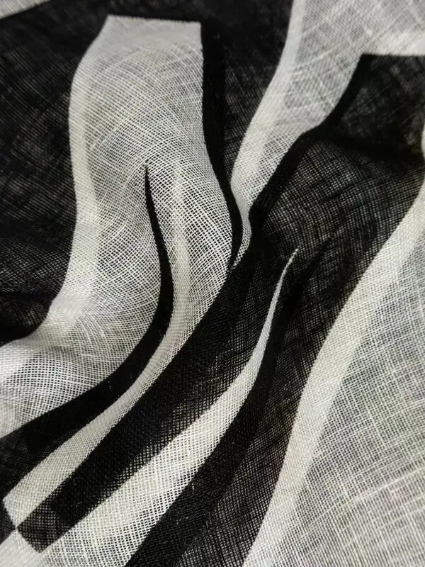 Moschino Logo-print Scarf - Black