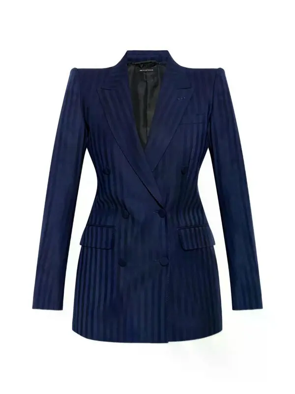 TOM FORD Striped Double-breasted Jacket