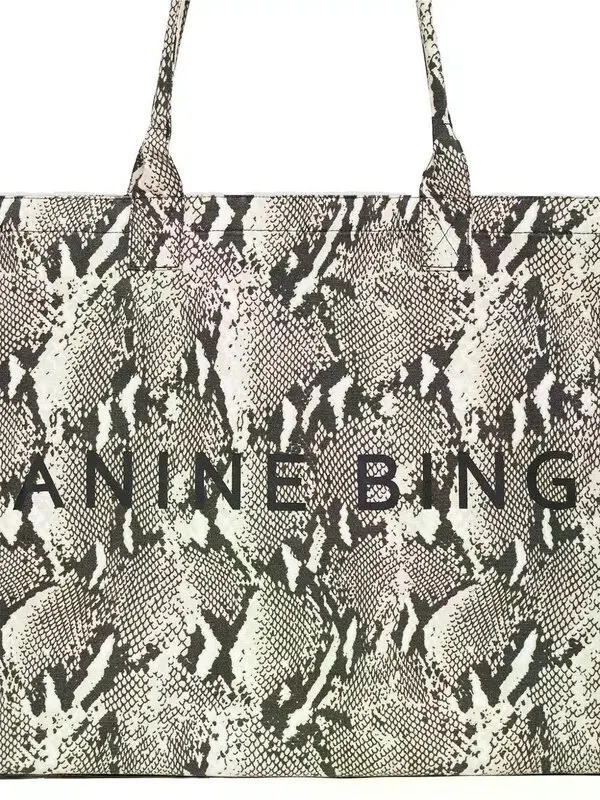 ANINE BING Printed Tote Bag