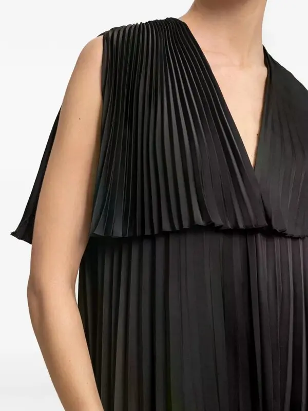 GEMY MAALOUF Pleated Maxi Dress