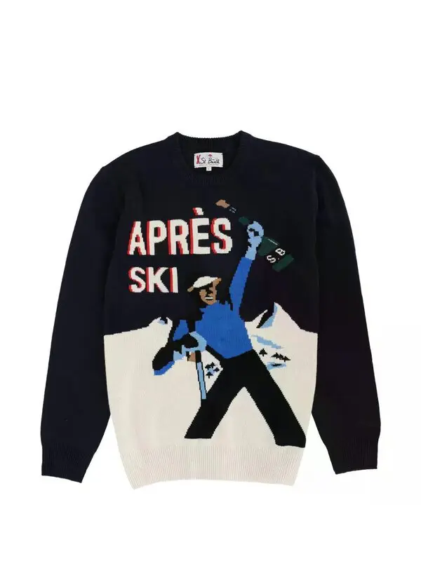 MC2 SAINT BARTH Après Ski Sweater - Blue
