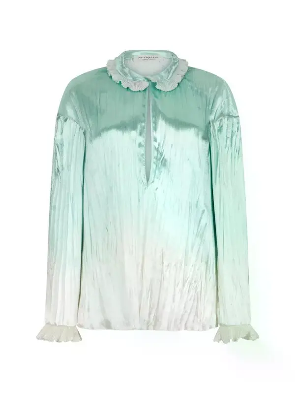 Philosophy Di Lorenzo Serafini Ruffled-detail Blouse