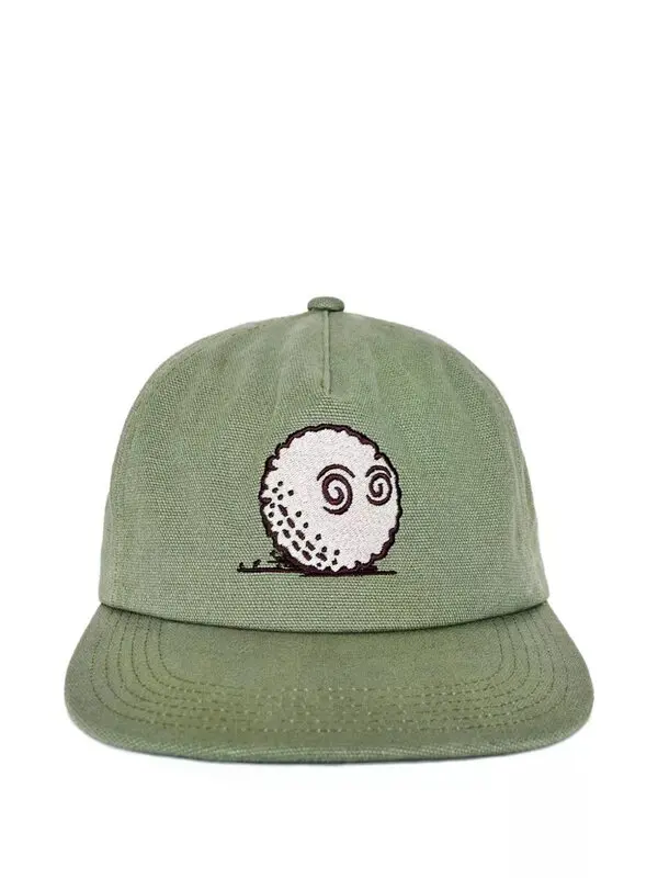 MALBON Foraging Fairways Snapback Cap - Green